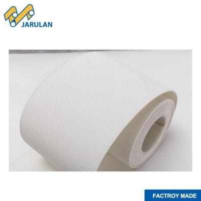 China Diamond Surface Conveyor PU Belt Abrasion resistant Black White Blue Green Color for sale
