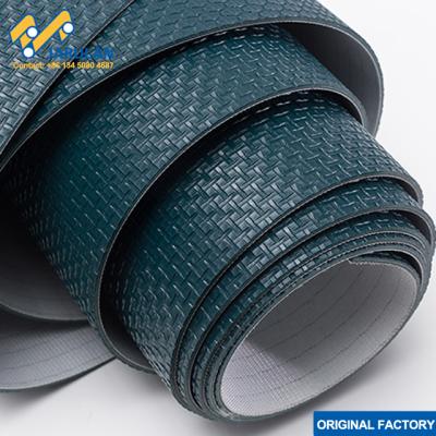 중국 바스켓 프로파일 I자형 패턴 PVC 컨베이어 벨트 2.5mm 3.2mm 3.5mm 두께 판매용