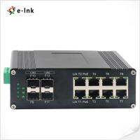 China Industrial 8GE 4SFP L2+ Managed PoE Switch 9K Bytes Jumbo Frame for sale
