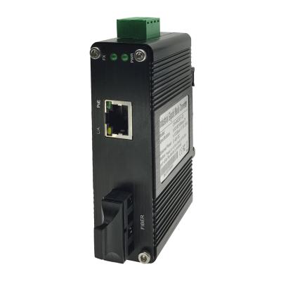 Cina Microconvertitore multimediale industriale con porte PoE+ da 100BASE-FX a 10/100BASE-T da 30W in vendita