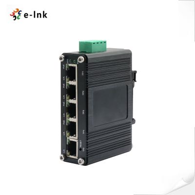 China Mini Industrial Hardened Web Managed 5 port Gigabit Ethernet Switch for sale