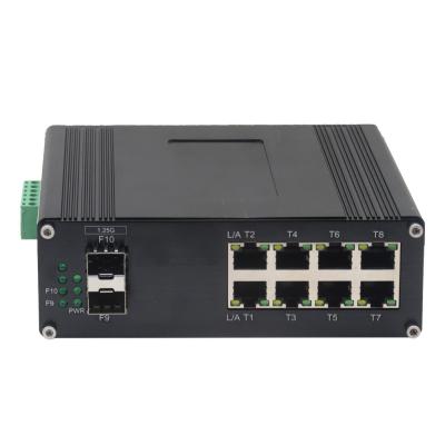 Cina Industrial L2+ 8-Port 10/100/1000T più 2-Port 1000X SFP Managed Ethernet Switch in vendita