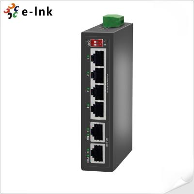 Cina 4 porte 10/100BASE-T PoE e 2 porte 100BASE-T Uplink Industrial 250m PoE Switch in vendita