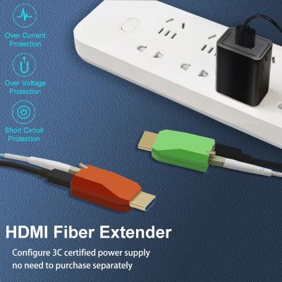 China Micro Pluggable 4K/30Hz HDMI over Single-Core Multimode Fiber Extender for sale