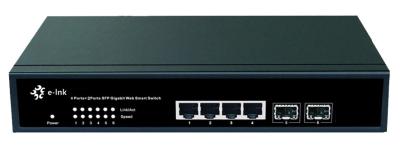 Cina Base industriale del commutatore 2x1000 di POE di Ethernet del livello di entrata - base di FX 4x10/100/1000 - T (X) in vendita