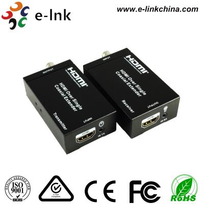 China IR Remote Control Hdmi To Optical Cable Converter Single RG6 Coaxial Cable Up To 100m/328ft for sale