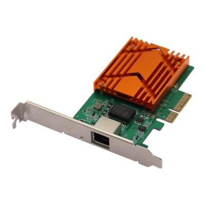 Cina Scheda di rete PCIe 10G ad alta velocità con 2.5G/5G/10G su cavi Cat 5e/6/6a in vendita