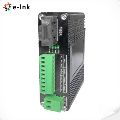 China RS485 to Fiber Converter Transparent Data Transmission Surge Protection for sale