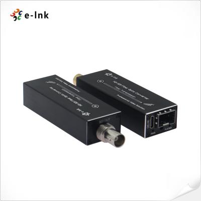 China Mini HD-SDI over Fiber Extender for Camera Systems Surveillance and Broadcasting Area for sale