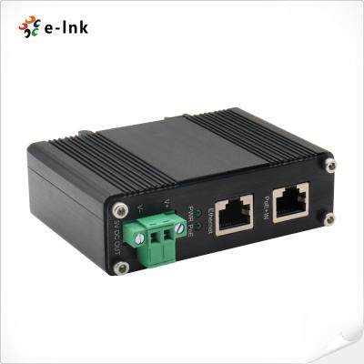 China IEEE802.3af/at Gigabit PoE-splitter met 5VDC-uitgang, industrieel ontwerp Te koop
