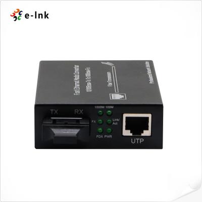 China 10/100M Fast Ethernet Media Converter with Fiber Support up to 120km for sale