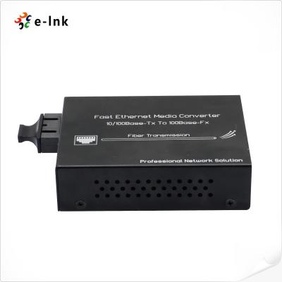 China 10/100M Fast Ethernet Media Converter with Fiber Support up to 120km for sale