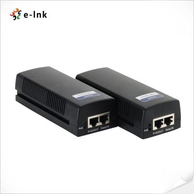 China 30W IEEE802.3at PoE Injector Reliable 48V Power for IP Cameras APs for sale