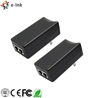 중국 벽걸이형 액티브 PoE 인젝터 IEEE802.3af/at 15.4W/30W 전원 출력 판매용