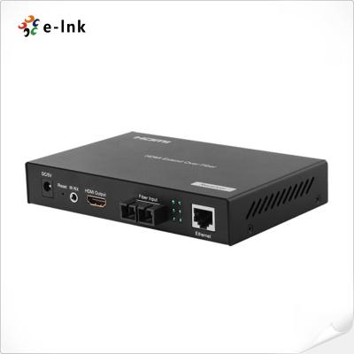 China HDMI Optical Fiber Extender 1080p Full HD 20km Transmission Ethernet Port for sale