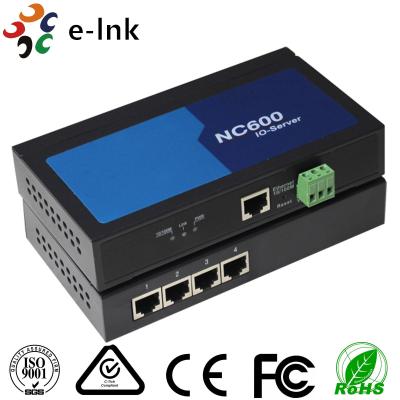 中国 産業用デバイスサーバー 4 ポート RS232 RS485 Ethernet コンバーター ESD 保護付き 販売のため