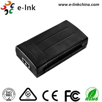 Cina porto 10/100/1000Mbps 120W 802.3bt Poe del separatore industriale di 48VDC 2.5A singolo in vendita