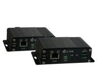 China 10/100 Base -TX Ethernet Over Shielded Twisted Pair Cable Extender With PoE+ PoW for sale