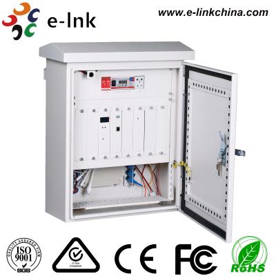China Intelligent Cctv Camera Video Converter Transmission / Power Cabinet Cold Rolling Plate Material for sale
