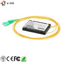 China PLC Fiber Optic Switch Splice / Pigtailed ABS Module 2.0mm SC/APC Singlemode for sale