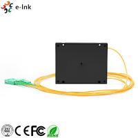 China PLC Fiber Optic Switch Splice / Pigtailed ABS Module 2.0mm SC/APC Singlemode for sale