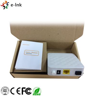 China Single Port Ethernet Fiber Media Converter Gigabit LAN EPON ONU SC/UPC Connector for sale