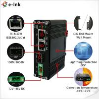 China Mini Industrial Ethernet Fiber Media Converter for sale