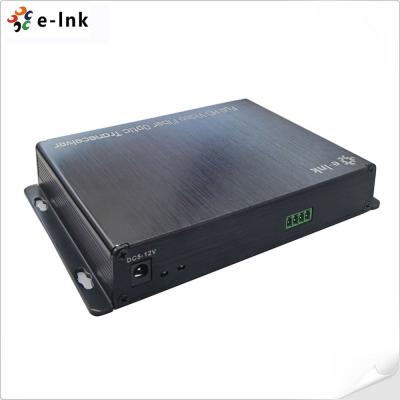 China RS232 BIDI Audio 2.97Gbps HDMI KVM Over Fiber Extenders for sale