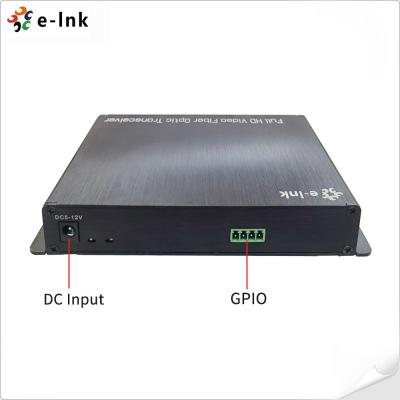 China RS232 BIDI Audio 2.97Gbps HDMI KVM Over Fiber Extenders for sale