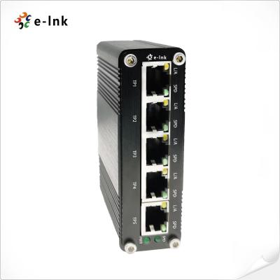 China Vertrags-Ethernet-Schalter 12~48VDC Mini Industrial 5-Port 10/100TX zu verkaufen