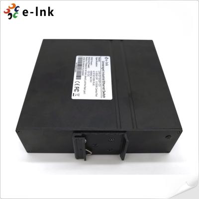 China IP40 100m Solar Gigabit PoE Switch 12~48VDC Industrial Gigabit Ethernet Switch for sale