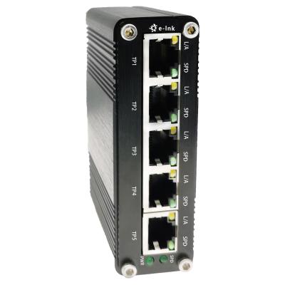 Κίνα 5 διακόπτης 14.88Mpps 12VDC λιμένων 10/100/1000T Gigabit Ethernet προς πώληση