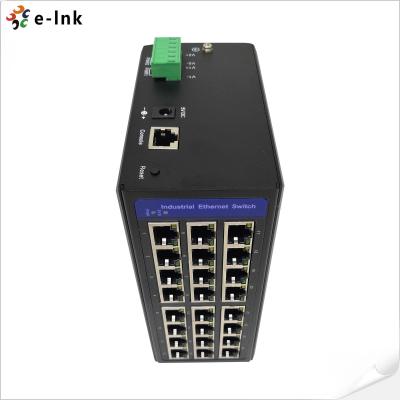 Cina IPv6 porto a fibra ottica 10/100/1000T 8KV del commutatore 16 di Ethernet di protocollo DC57V in vendita