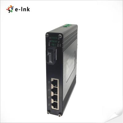 Cina Alluminio industriale del commutatore 100Mbps 10/100Base-TX 58VDC di POE di Ethernet di IEEE in vendita