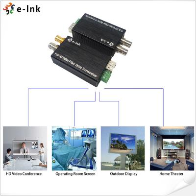 China Tally RS485 SDI Video Fiber Converter Simplex LC Mini Type 3G SDI Converter for sale