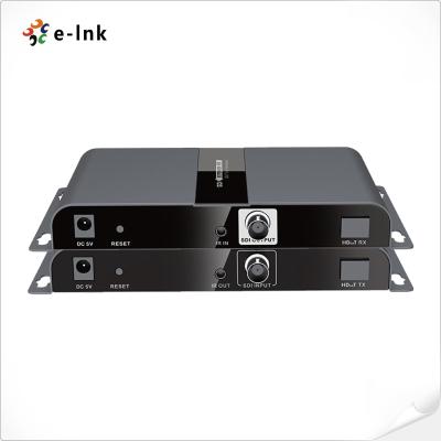 China DC5V SDI To Fiber Optic Converter 20km With IR Remote Control for sale