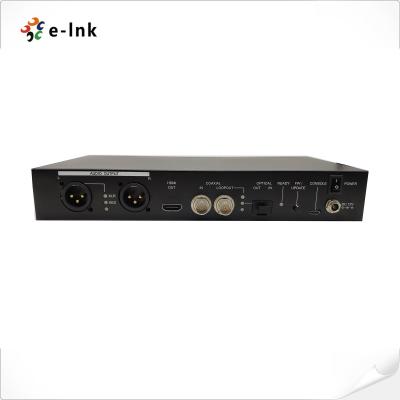 China Broadcast Level SDI To Fiber Optic Converter 12G SDI To HDMI 2.0 40M 10KM Distance for sale