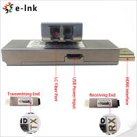 China Mini 4K HDMI Optical Extender Uncompressed Multimode USB Input 300M for sale