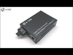 10/100/1000Mbps Gigabit Ethernet Media Converter | SMF 40km | IEEE 802.3 Compatibel