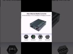 10/100/1000Mbps High-Speed Fiber Media Converter SFP-compatibel IEEE 802.3-standaard