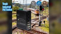 Hardened Industrial PoE Switch for Tough Environments