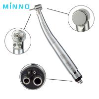 China Push Button Mini Head Handpiece Dental Handpiece With LED Light for sale