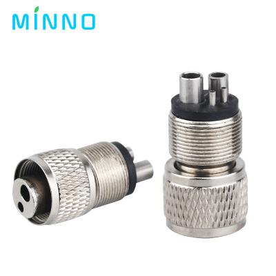 Cina 4 fori 2 fori connettore di pezzo a mano accessori dentali acciaio inossidabile in vendita