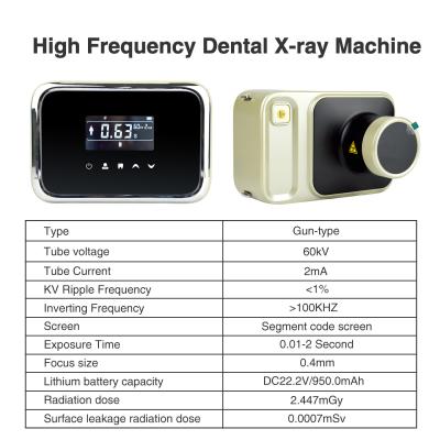China Ultra-high Frequency Dental X-ray Machine for sale