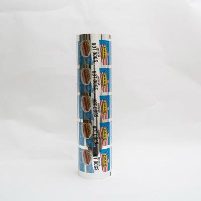 Cina Film stampato d'argento di rivestimento di Metallzied del PE di VMPET che imballa con la chiara finestra in vendita