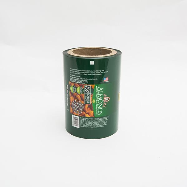 Petit pain Logo Printed de feuille de plastique d'enveloppe de film d'emballage alimentaire de l'amande 0.63OZ