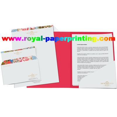 China A4 colorful paper file folder /presentation file folder printing for sale