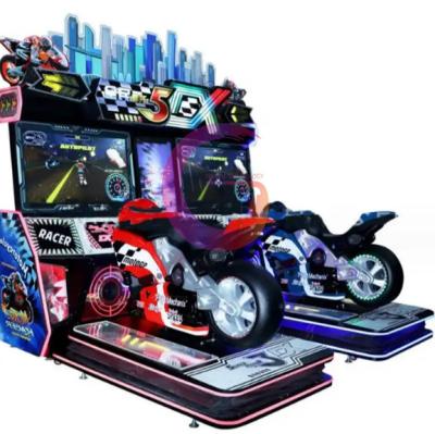 China Coin Op Super Dx Motion Motorcycle Racing Arcade Machine Dynamic Simulation for sale