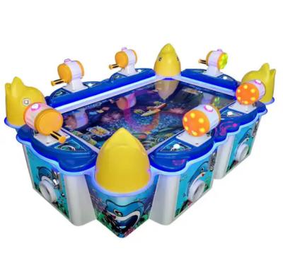 China 6 Players Arcade Fishing Game Machine Children'S Street Game CE Certificate for sale