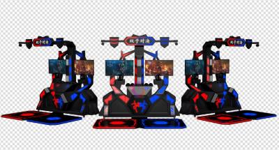China Two Players Battle VR Walking Platform VR Standing Platform VR Game Station Anti Dizziness for sale